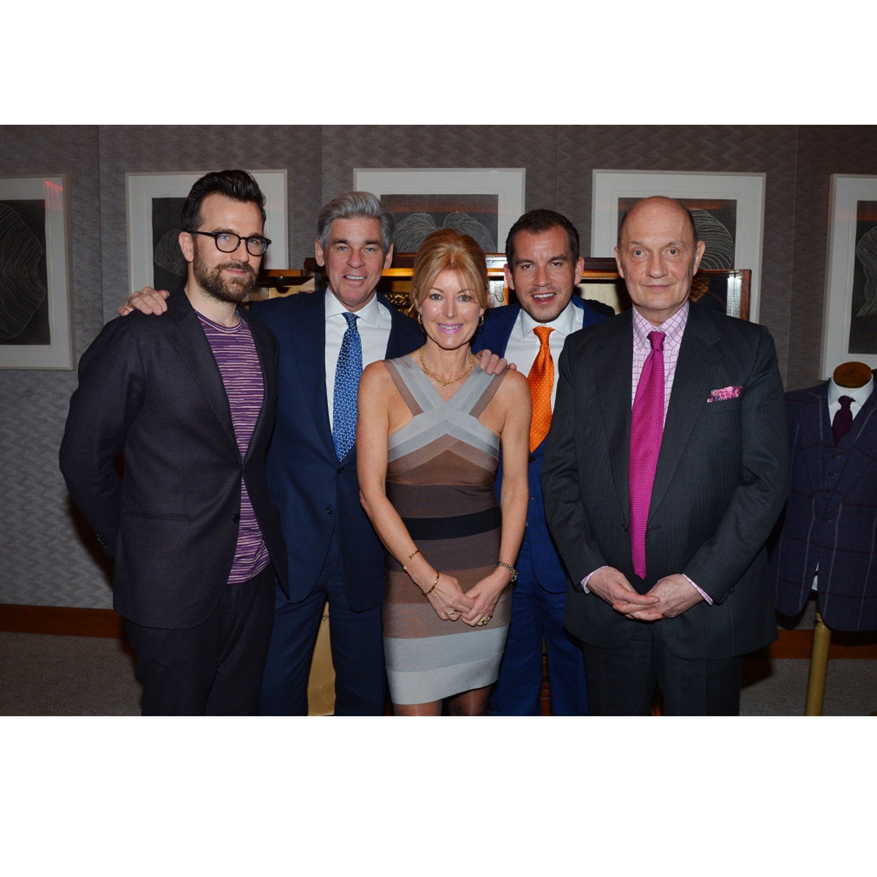 The opening of Huntsman’s Pied a Terre featuring Emma Willis for Hunts