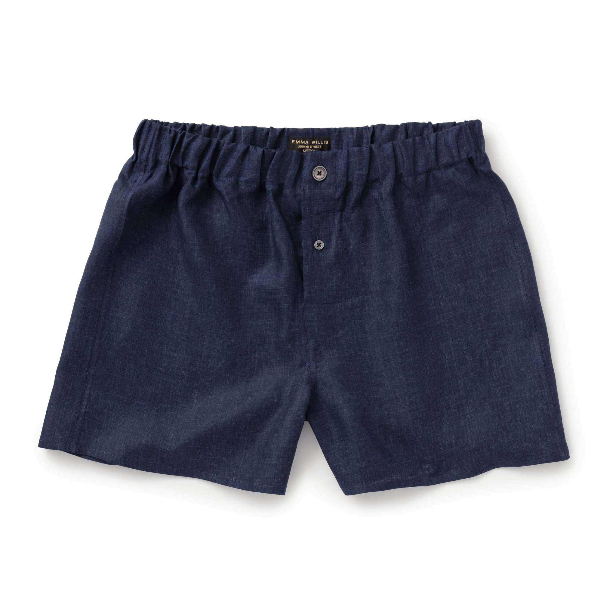 Indian Ink Linen Boxer Shorts - New