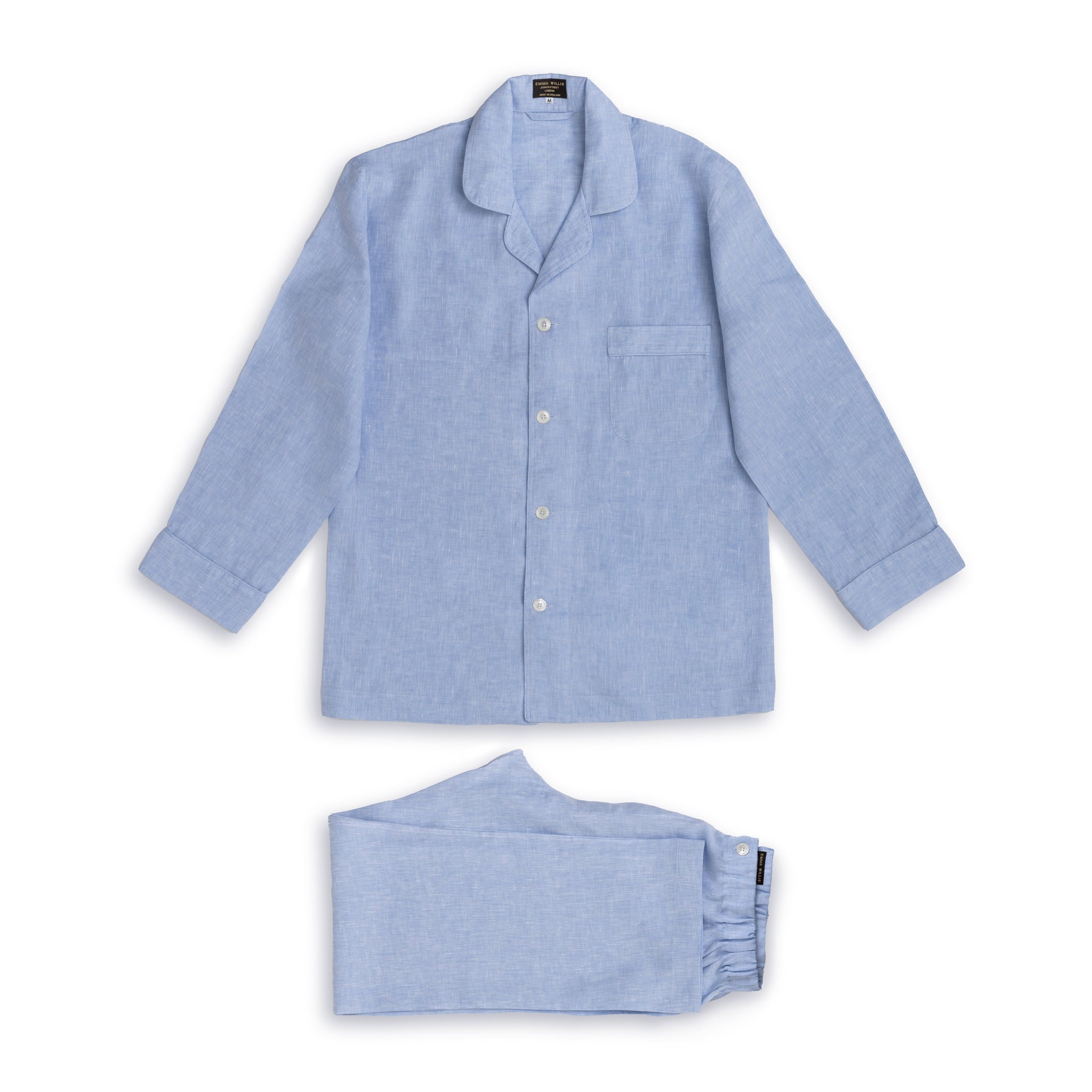 Wisteria Linen Pyjamas - New - Emma Willis